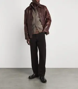 Corneliani Wool-suede Hybrid Jacket