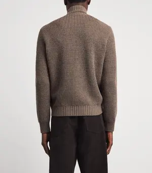 Corneliani Wool-suede Hybrid Jacket