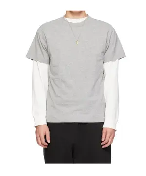 ENTIRE STUDIOS Short-sleeved Crewneck T-shirt - Gray