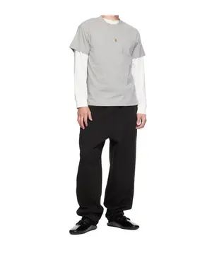 ENTIRE STUDIOS Short-sleeved Crewneck T-shirt - Gray