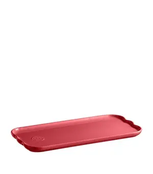 EMILE HENRY Ceramic Madeline Serving Tray - Pink