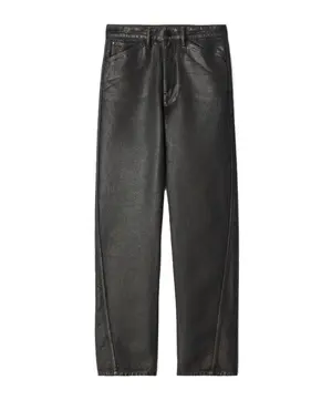 LEMAIRE Five Pocket Twisted Pants - Licorice