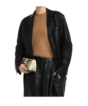 TOTEME Long-sleeve Leather Jacket