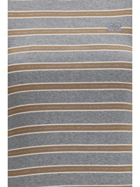 GANNI Double Layer Striped Long Sleeve Top