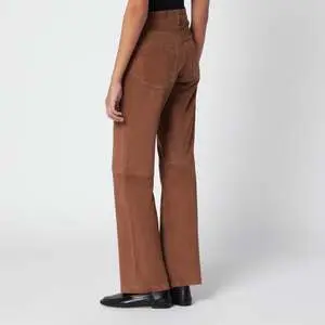 ARMA Beige Jean Trousers In Suede