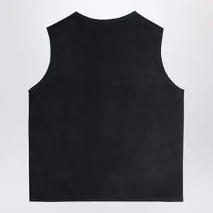 MINI RODINI Microfleece Vest With Penguin Patch