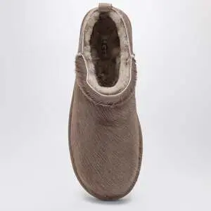 UGG Classic Micro Caribou Pony Skin Ankle Boots - Brown