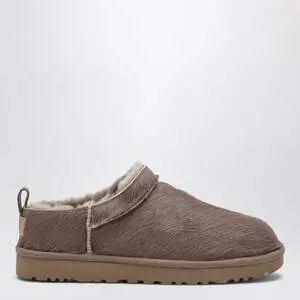 UGG Classic Micro Caribou Pony Skin Ankle Boots - Brown