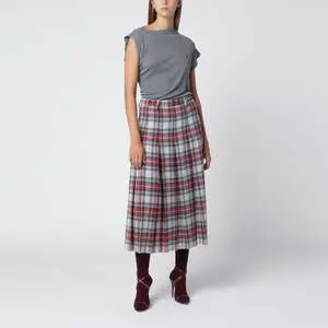 VIVIENNE WESTWOOD Dark Mélange Asymmetric Hebo T-shirt - Grey