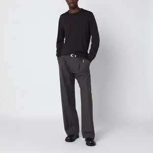 ROBERTO COLLINA Crew-neck Wool Sweater
