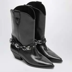 Isabel Marant Étoile Duerto Calfskin Boots - Black