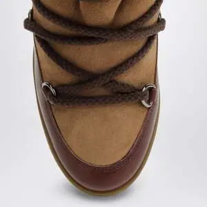 Isabel Marant Étoile Suede Ankle Boots With Leather Inserts