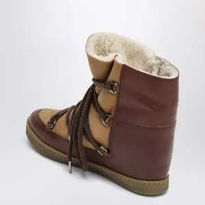 Isabel Marant Étoile Suede Ankle Boots With Leather Inserts