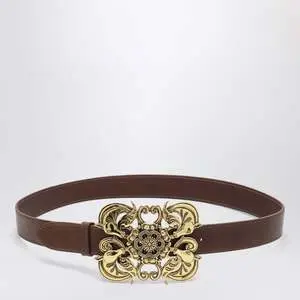 Chloé Wild Medallion Belt - Brown