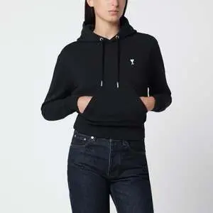 AMI Paris De Coeur Hooded Sweatshirt