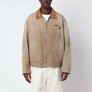 GOLDEN GOOSE Reversible Cotton Jacket - Beige