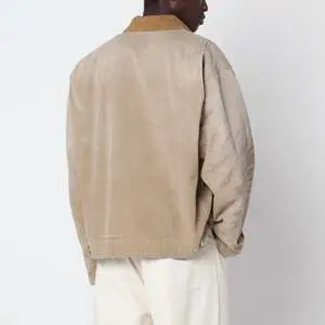 GOLDEN GOOSE Reversible Cotton Jacket - Beige