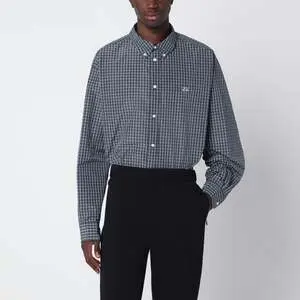 Loewe And White Technical Cotton Shirt - Black