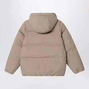 K-WAY P. Le Vrai 4.0 Aurele Heavy Warm Jacket In Taupe - Beige