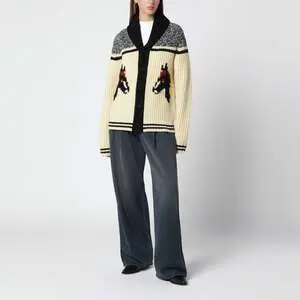Guest In Residence Rodeo Cardigan In Wool And Cashmere - Multicolor
