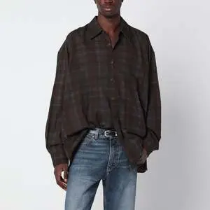 Our Legacy Borrowed Checked Cotton Shirt - Multicolor