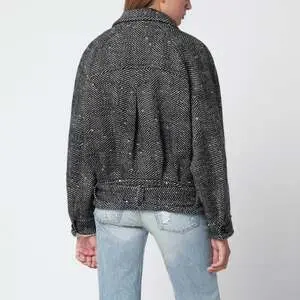 Isabel Marant Étoile Wool Jacket With Herringbone Pattern