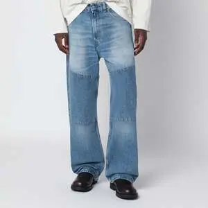 Our Legacy Third Cut Jeans In Cotton Denim - Light Blue