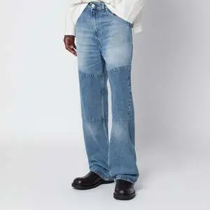 Our Legacy Third Cut Jeans In Cotton Denim - Light Blue