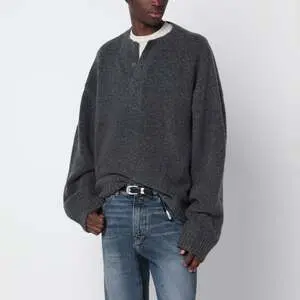REPRESENT Dark Wool-blend Sweater