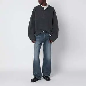 REPRESENT Dark Wool-blend Sweater