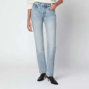 Isabel Marant Étoile Daya Vintage-effect Cotton Jeans