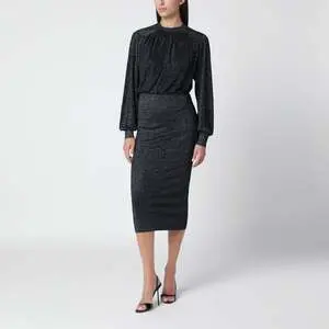 Isabel Marant Étoile Lurex Jersey Midi Dress