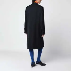 Loewe Navy Wool Coat - Blue