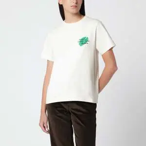 Loewe Ecru Cotton T-shirt