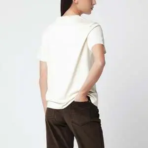 Loewe Ecru Cotton T-shirt