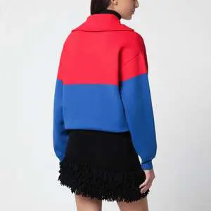 Loewe Two-tone And Blue Cotton Sweatshirt