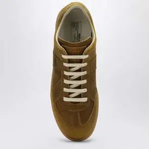 MAISON MARGIELA Replica Leather Sneakers - Beige