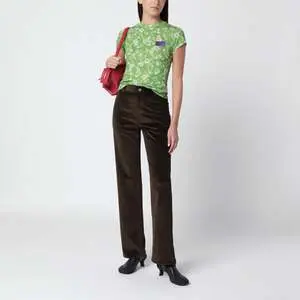 Loewe Cotton Corduroy Trousers - Brown
