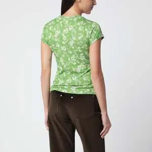 Loewe Slim T-shirt With Floral Jacquard Pattern