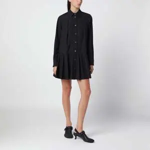 Loewe Short Cotton Dress - Black