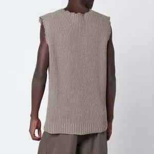 MAISON MARGIELA Ribbed Wool-blend Vest