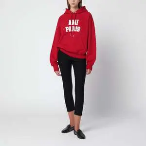 AMI Paris Hooded Sweatshirt With Logo Embroidery