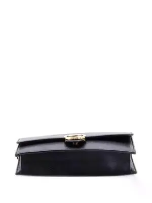 Gucci Interlocking Wallet On Chain Leather Crossbody Bag
