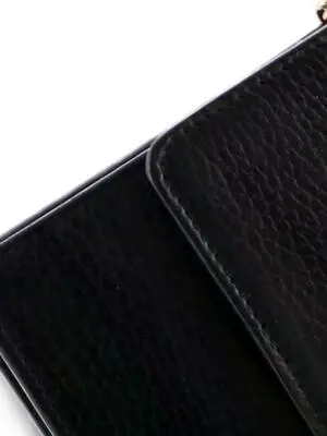 Gucci Interlocking Wallet On Chain Leather Crossbody Bag