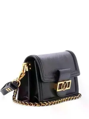 LOUIS VUITTON Dauphine Epi Leather Mini Shoulder Bag - Black