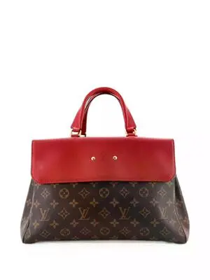 LOUIS VUITTON Venus Handbag Monogram Canvas And Leather Satchel