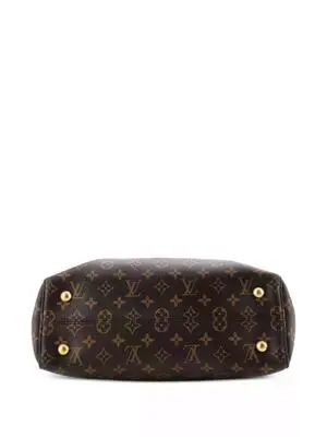 LOUIS VUITTON Venus Handbag Monogram Canvas And Leather Satchel - Red