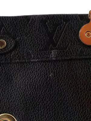 LOUIS VUITTON Vavin Handbag Monogram Empreinte Leather Bb Crossbody Bag - Black