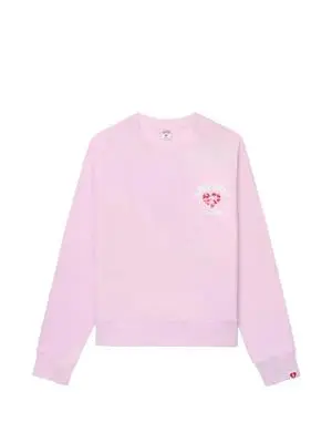 AAPE BY *A BATHING APE Logo-print Sweatshirt - Pink