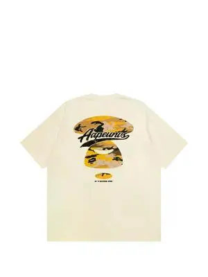 AAPE BY *A BATHING APE Logo-print Cotton T-shirt